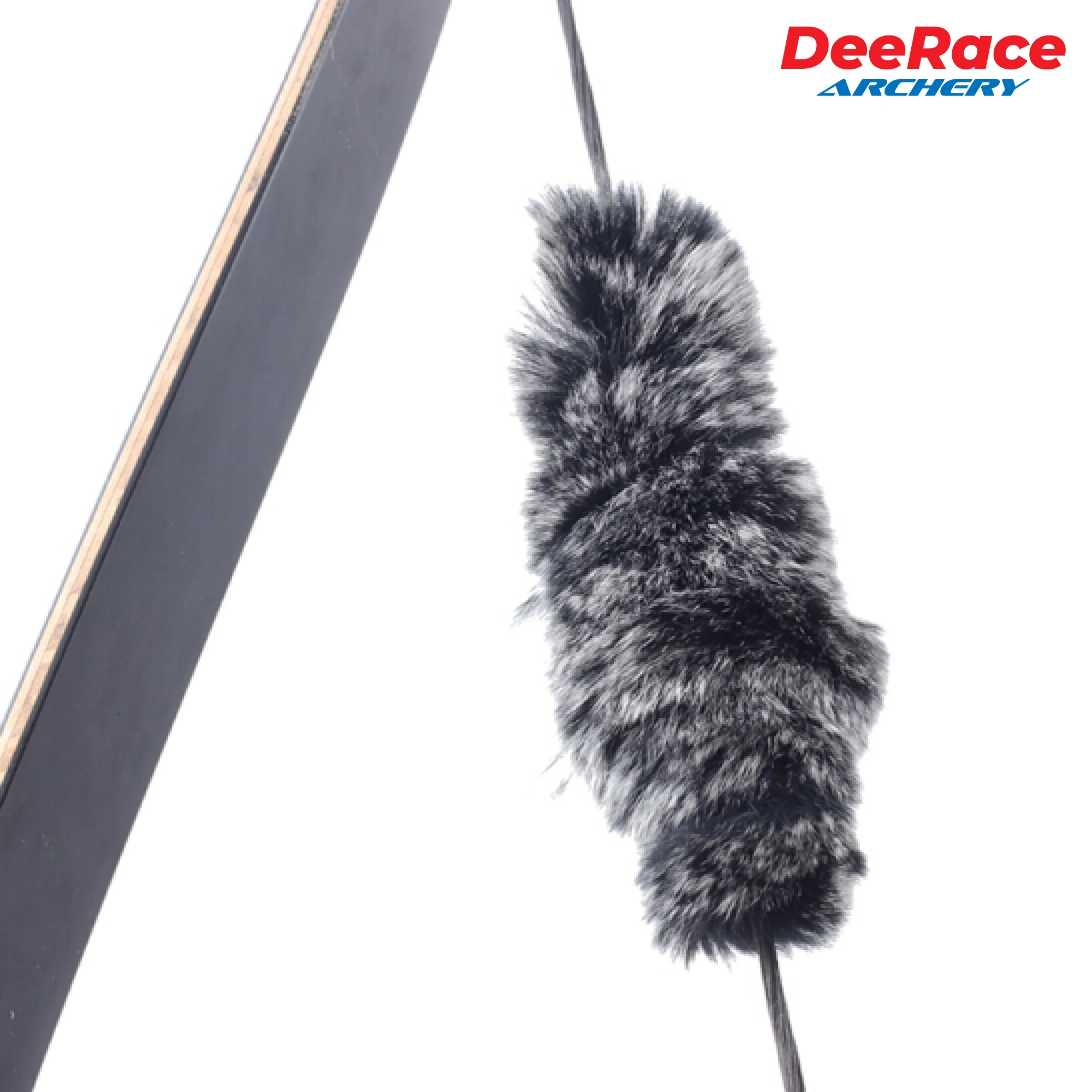 Rabbit-Hair-Fur-Bow-String-Silencer-for-Hunting-Recurve-Bow-Traditional ...