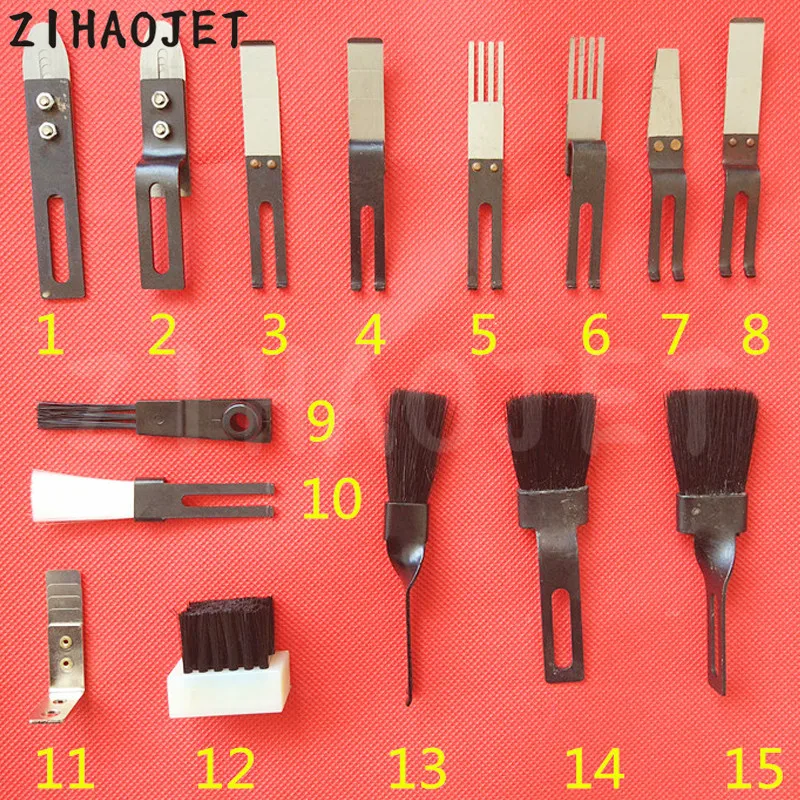 오프셋 인쇄 기계 커팅 플로터 Man Roland Heidelberg Gto 종이 분리기 분배기 미디어 클램프 클립 깨끗한