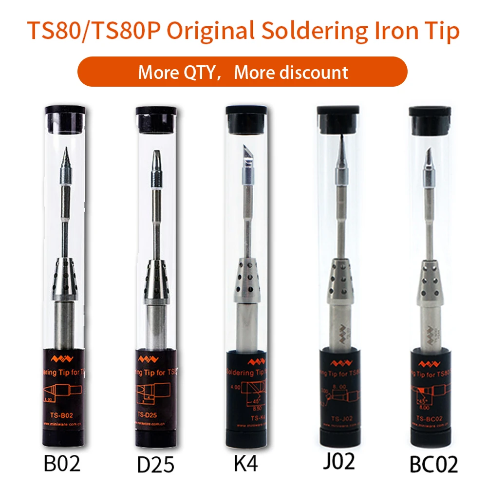 Soldering Iron Tip Replacement | Solder Bit | Ts80p Tip | Ts80 Tip ...