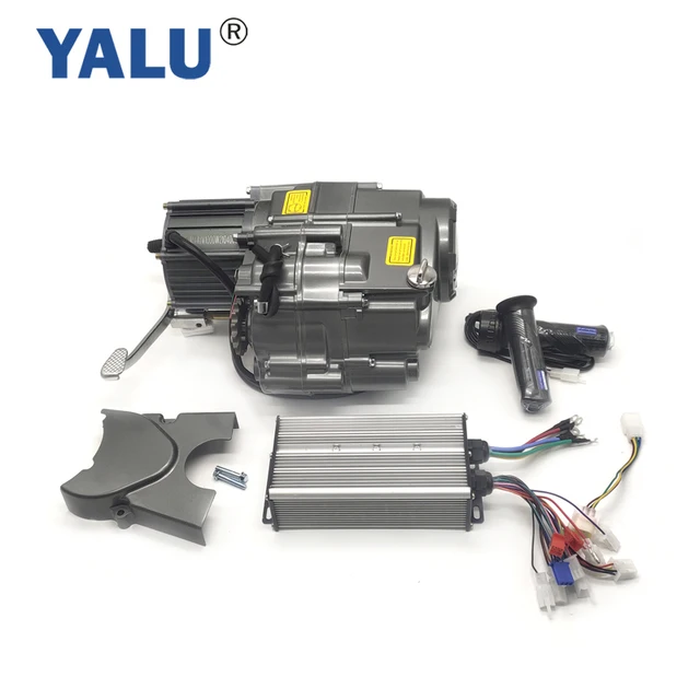 Electric Motorcycle Motor Kit 1000W 48V 60V Brushless Scooter DC Motor ...