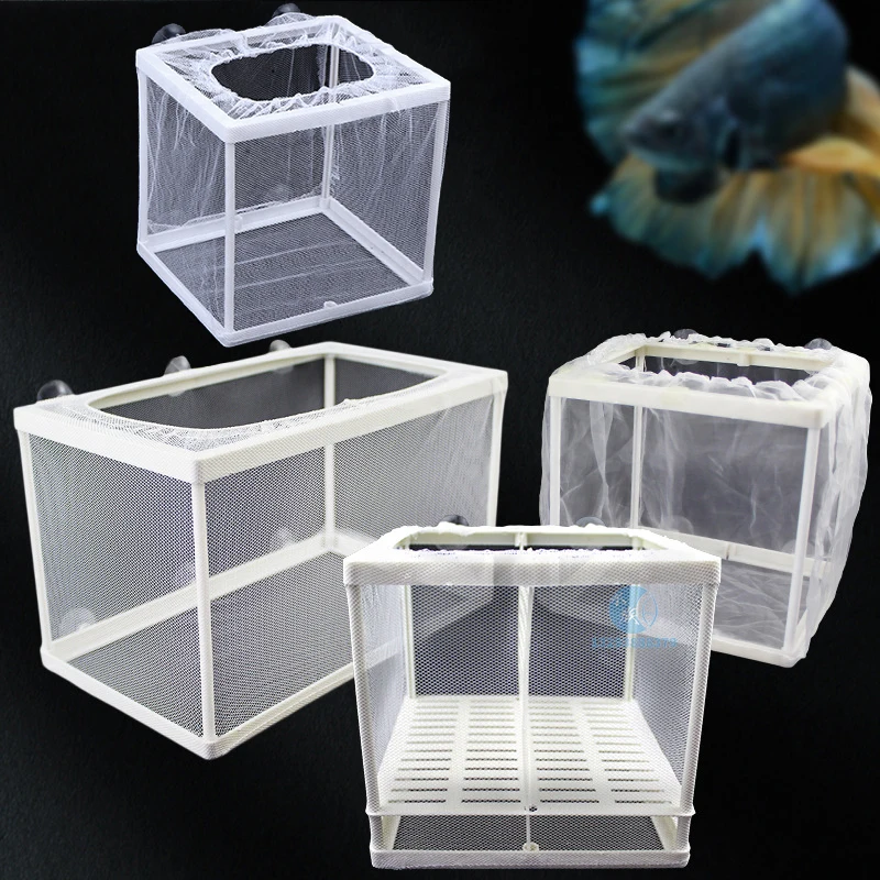 Aquarium-Fish-Breeding-Isolation-Mesh-Box-Net-Incubator-Breeder-For ...