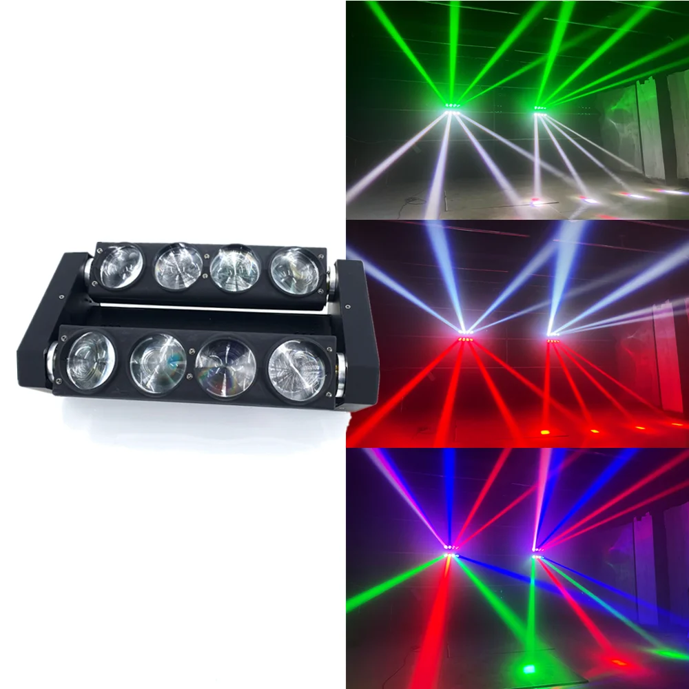 Led Spider Light 8x15W 4in1 RGBW Led Party Light DJ Lighting Beam ...