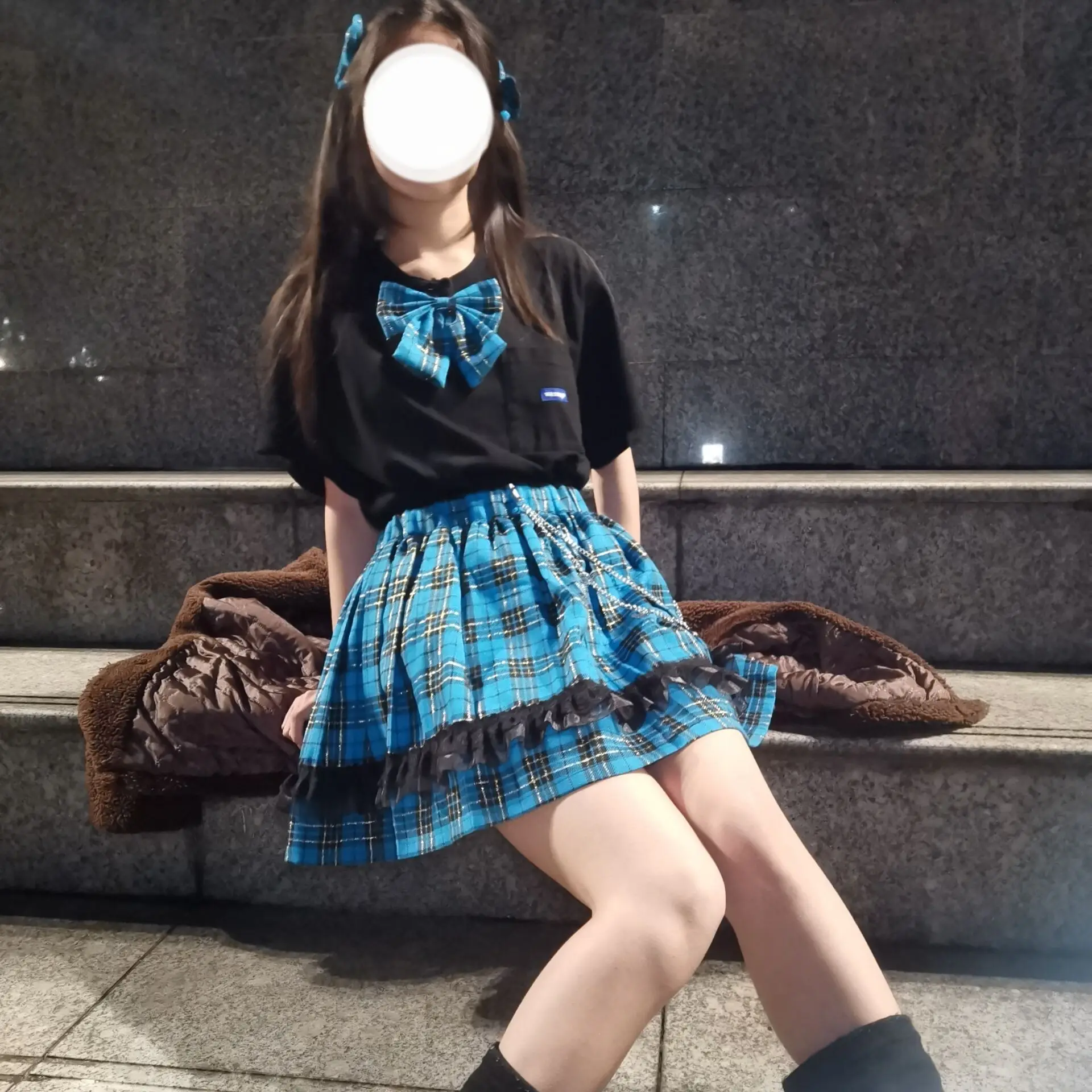 Gothic Lace Lolita Mini Skirt Woman Kawaii Plaid Pleated Pastel Goth F | GraceQueens - Fashion ...