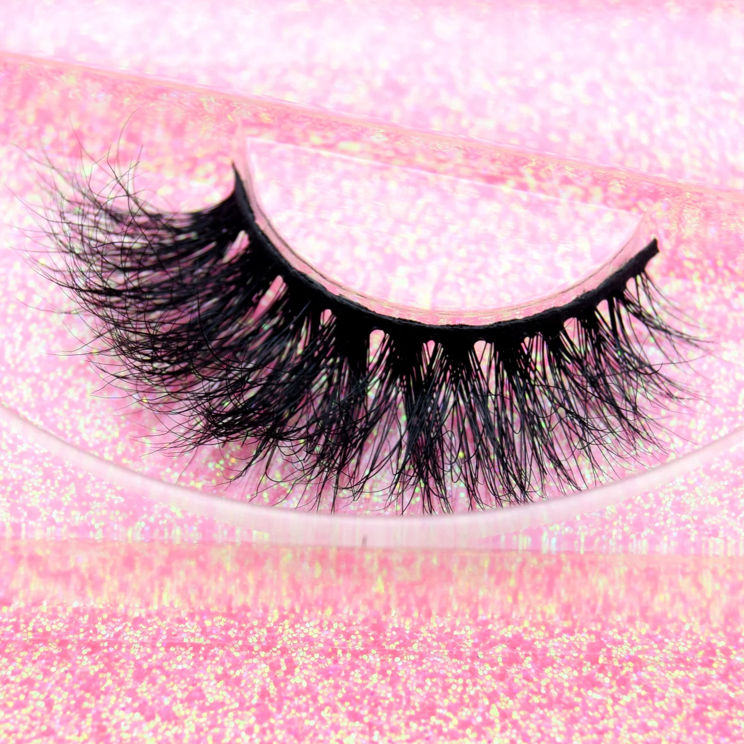 Eyelashes 3D Mink eyelashes winged False Eyelashes Handmade Black ...