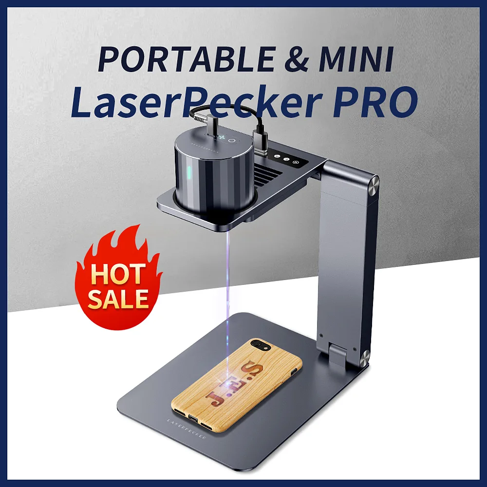 Laser LaserPecker 1 Pro Portable Mini Laser Engraving Machine Compact ...