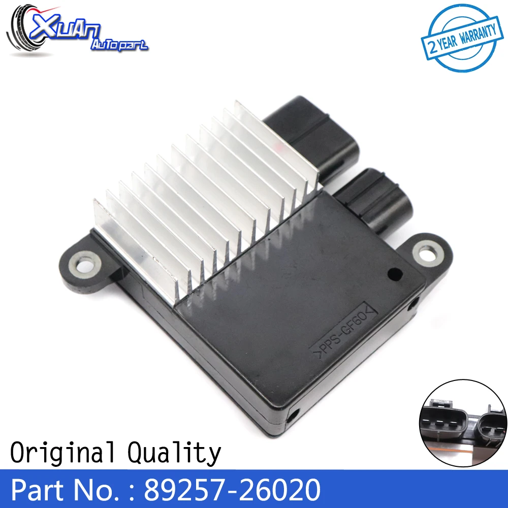XUAN 라디에이터 냉각 팬 제어 모듈 89257 26020 for Mazda 5 CX 7 Pontiac Vibe for ...