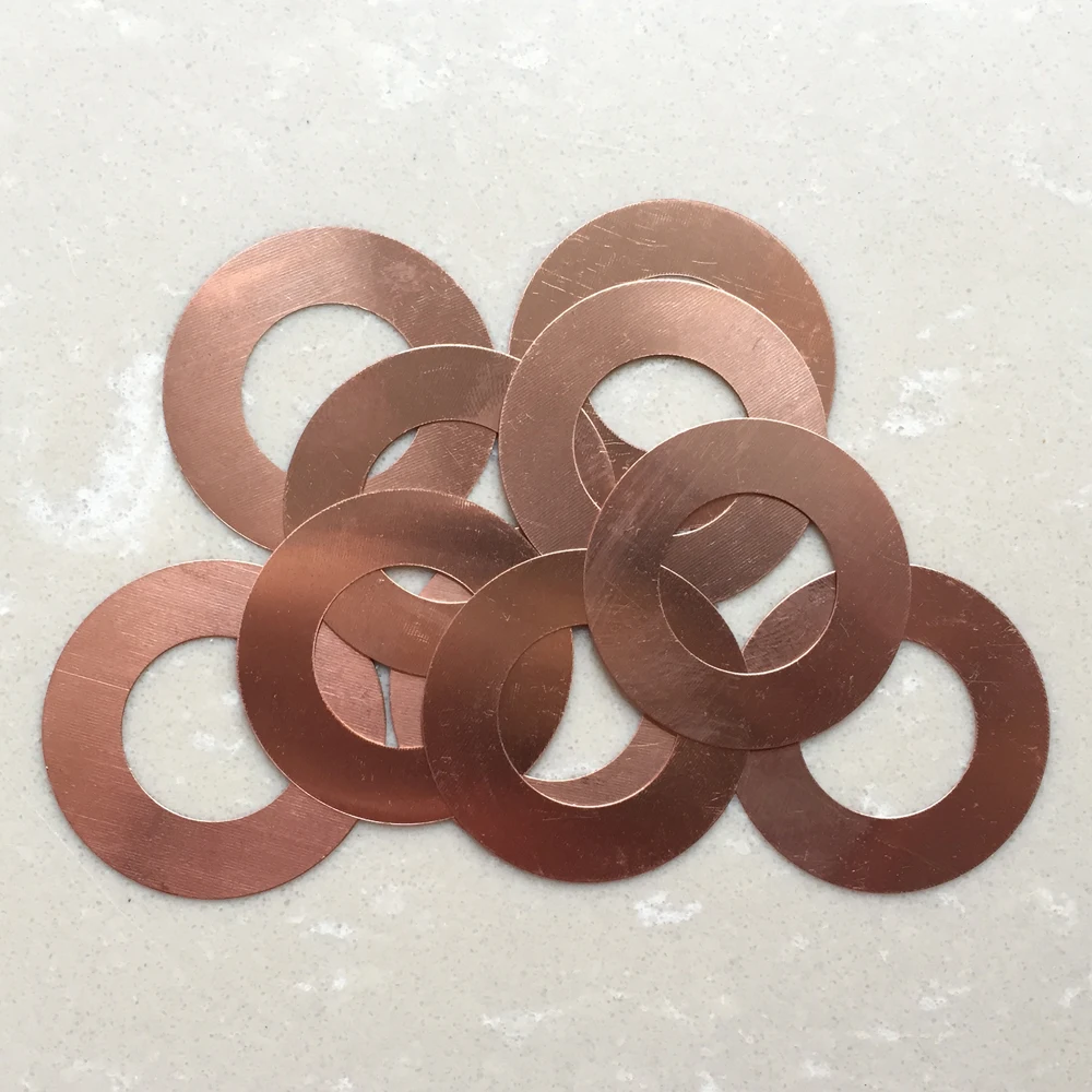 10pcs Pool Cue COPPER Decorative Trim Ring Joint & Butt Size|Snooker ...