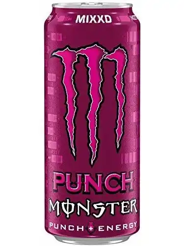 Rotes Monster Energy Drink Tapete