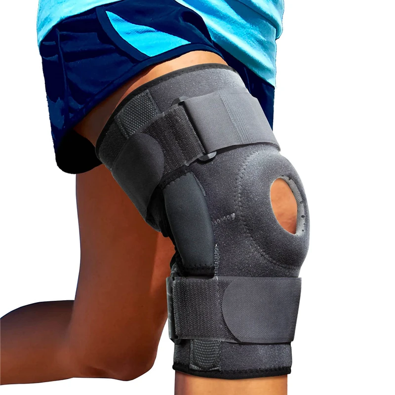1pcs-Knee-Brace-Protector-Pad-with-Dual-Metal-Side-Stabilizers-Knee ...
