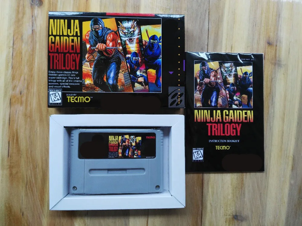 Jogos 16bit ** ninja geden trilha (versão pal!! Caixa + manual ...