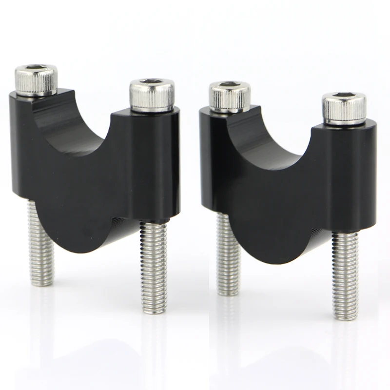 25.4mm Handlebar Risers Stardard Bar Mount Riser CNC Motorcycle Fit For ...