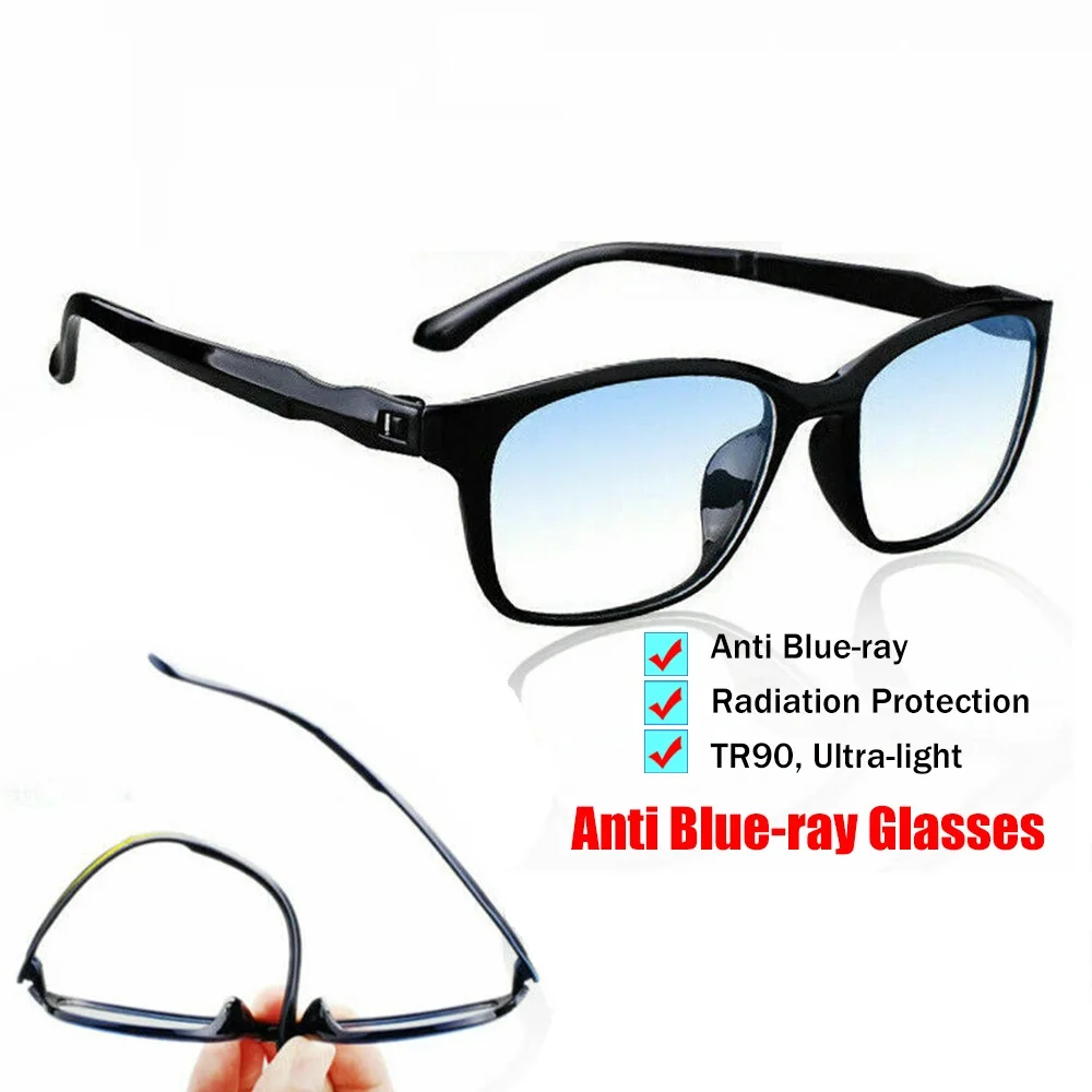 Gafas Anti luz azul para hombre y mujer, protección contra rayos UV ...