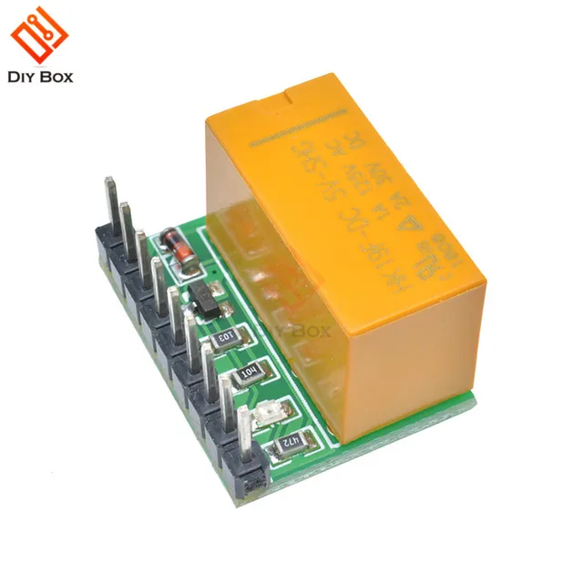 Ultra-Small Double Pole Dobe Polarity Relay Modul Mini Dc 5V 12V 1 ...