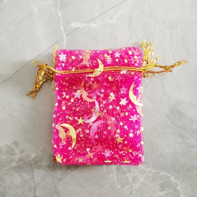 100pcs Moon Stars Gift Bag Packaging Bags for Business Shipping Clothes ...