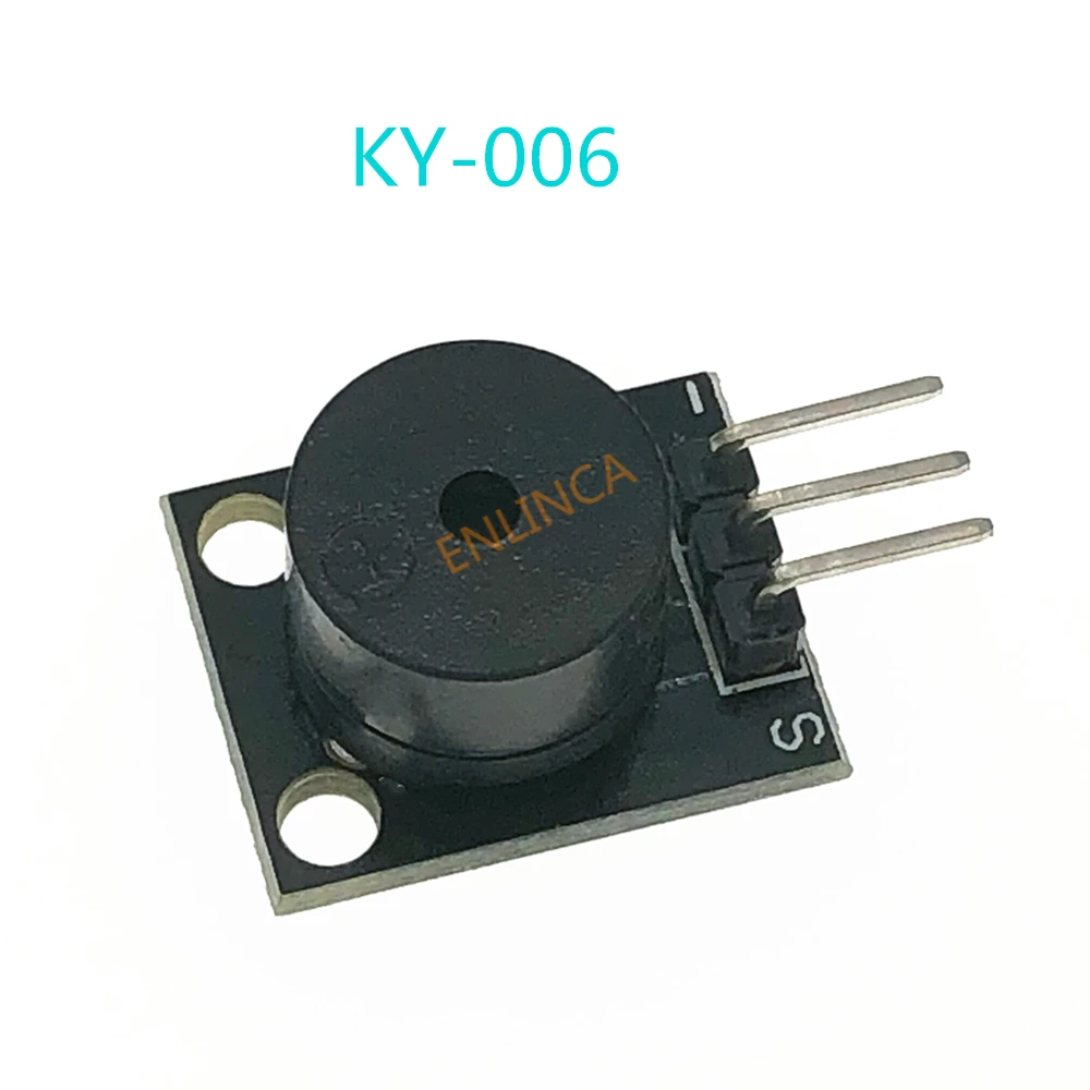 5pcs Ky-006 3pin Miniature Passive Buzzer Alarm Sensor Module For Diy ...