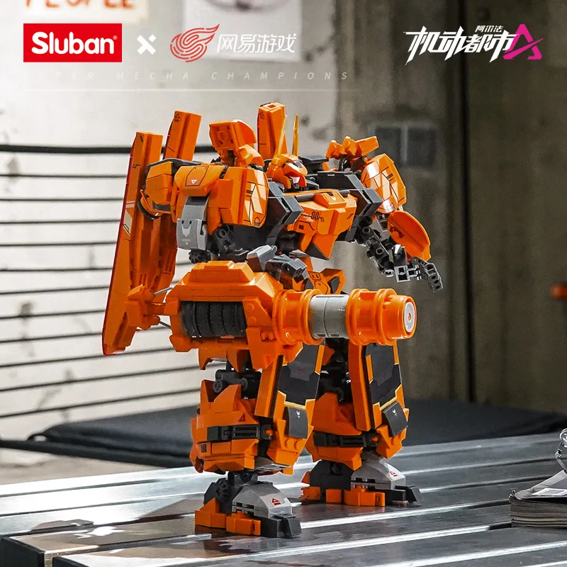 Sluban-City-Alpha-Squad-Robot-de-combate-Mech-TECHNIC-bloques-de ...