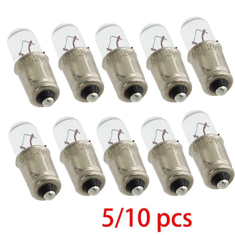 5-10PCS-6V-1-2W-6-Volt-1-2-Watt-Speedometer-Gauge-Indicator-Light-Bulb ...