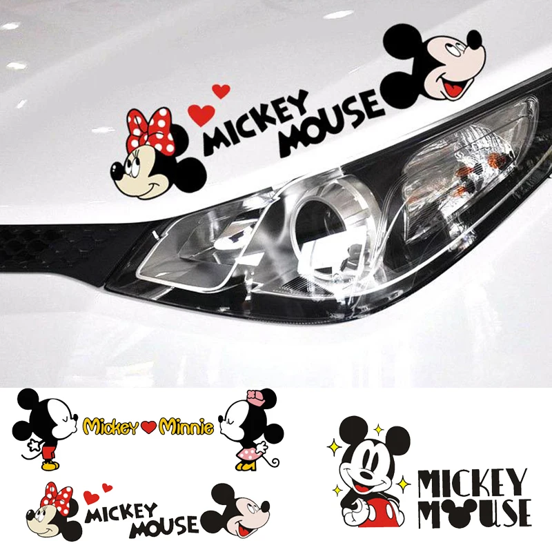 Mickey Mouse Car Decals Adorable Cartoon Mouse Car Stickers Perfect
