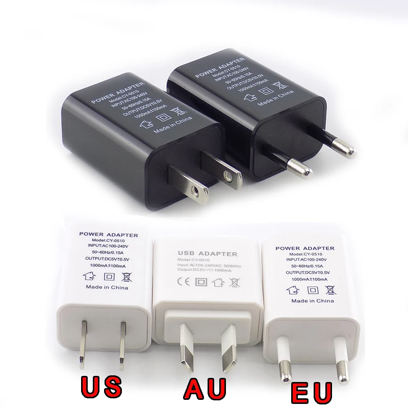 Portable-5V-1A-Mini-Travel-USB-Charger-Power-Supply-Adapter-Wall ...