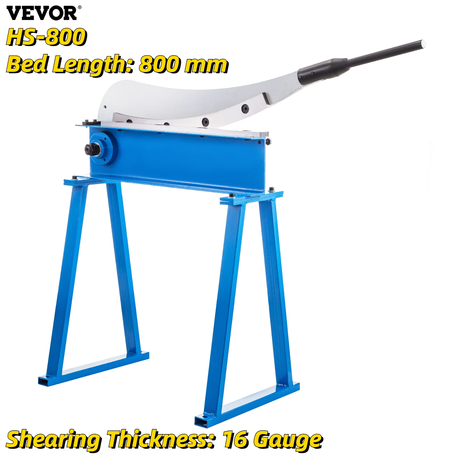 Vevor Hs-800 Leverage Guillotine 800mm Heavy-duty Stand Manual Shear ...