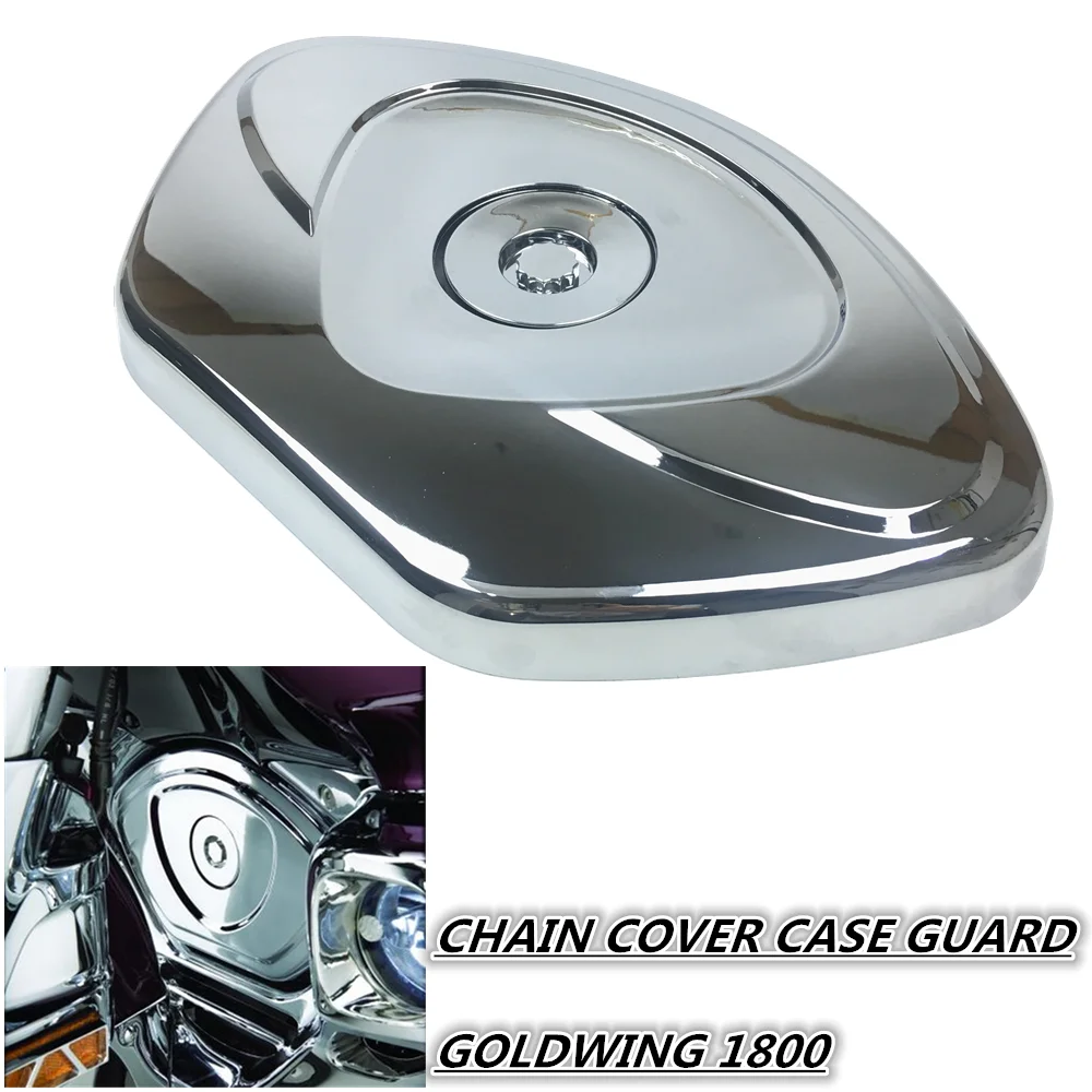 Motorcycle-Chrome-Timing-Chain-Cover-Protcetor-For-Honda-Goldwing ...