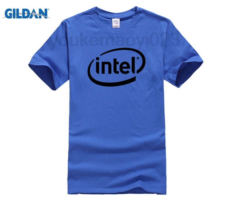 Intel T shirt Top Lycra Cotton T shirt|T-Shirts| - AliExpress