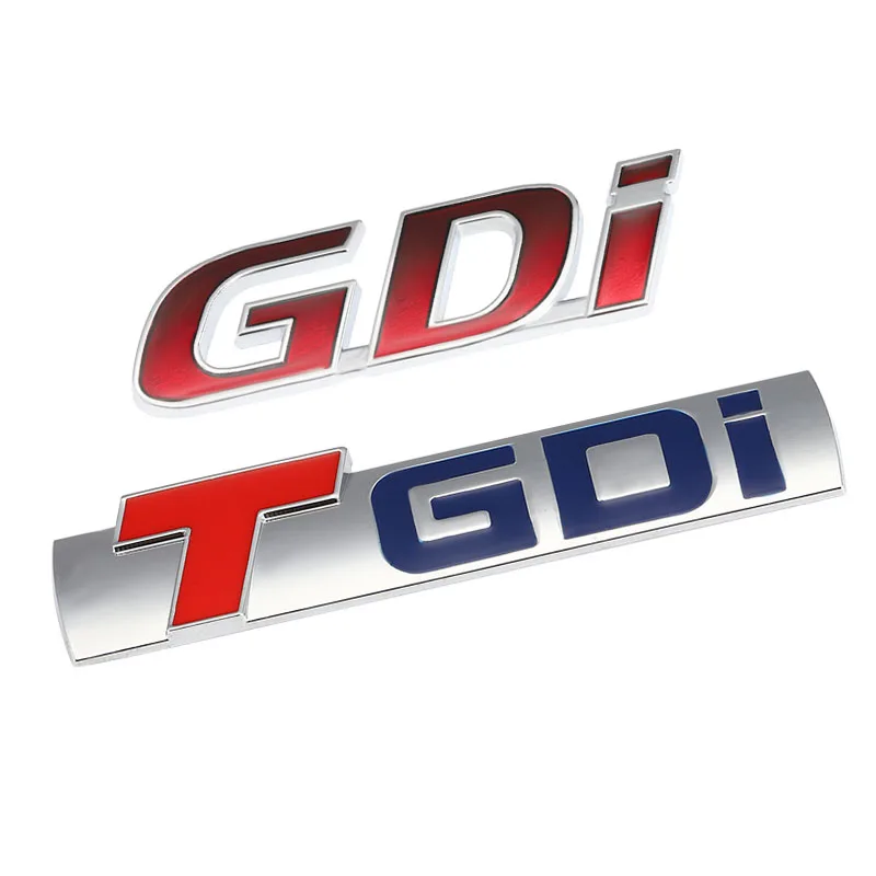 3d Metal Gdi Badge Tgdi Emblem 4wd Rear Trunk Decal Car Stickers For ...
