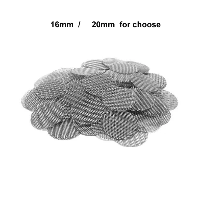 500pcs/bag Multi function Hookah Pipe Metal Filter Pipe Screen Gauze ...