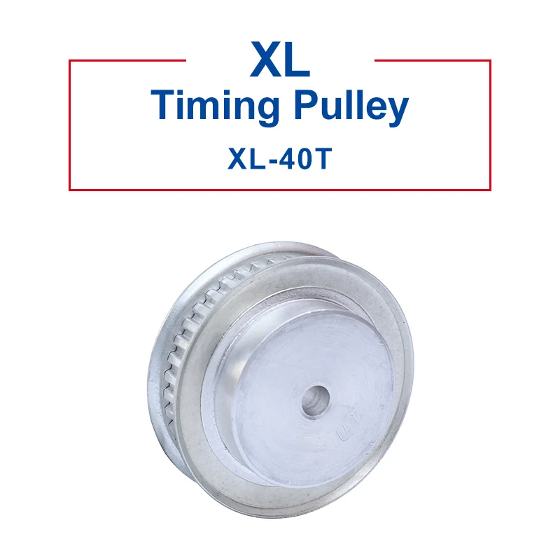 1-piece-XL-40T-Timing-Pulley-Aluminum-Material-Belt-Pulley-Process-Hole ...