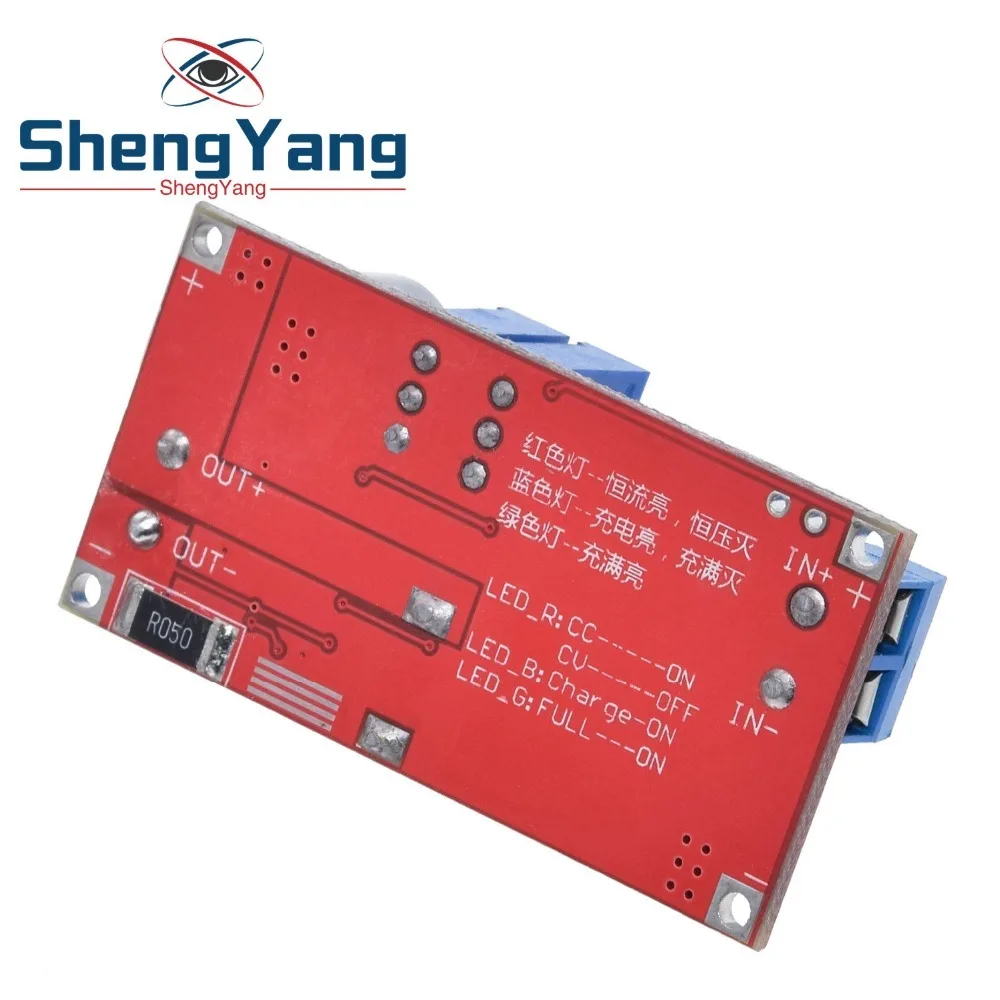 ShengYang 5A DC В DC CC CV литиевая батарея понижающая зарядная плата ...