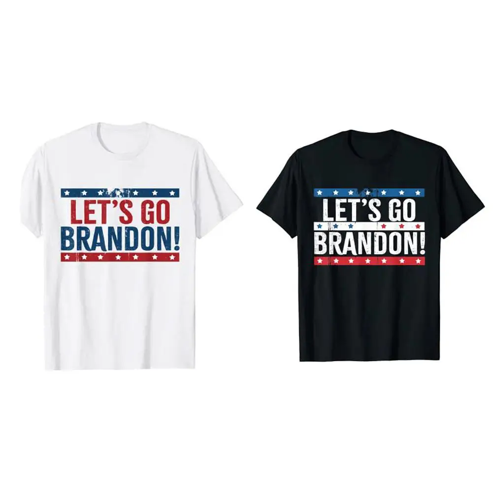 Let's Go Brandon Shirt Funny Casual T-shirt For Men Women New Funny ...