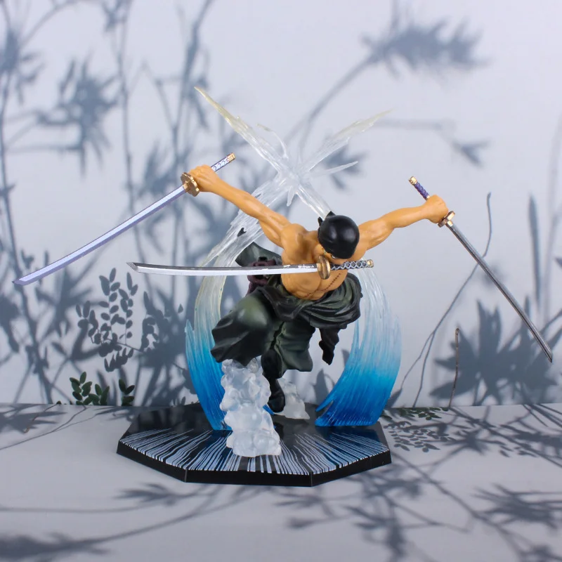 18cm One Piece Figure GK Roronoa Zoro PVC | One piece Merchandise | Up ...