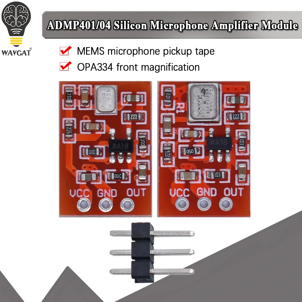 ADMP401 ADMP404 MEMS Microphone Breakout Module Board For Arduino ...