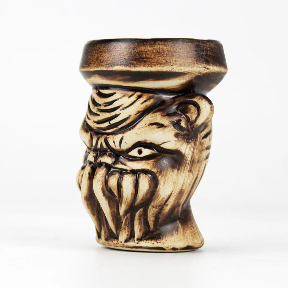 Beard octopus Skull Hookah Shisha Tobacco Bowl Shisha Bowl Head ...
