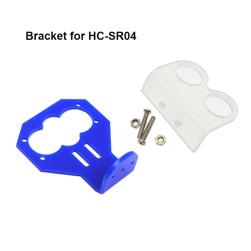 Cartoon ultrasonic sensor mounting bracket HC SR04 for arduino ...