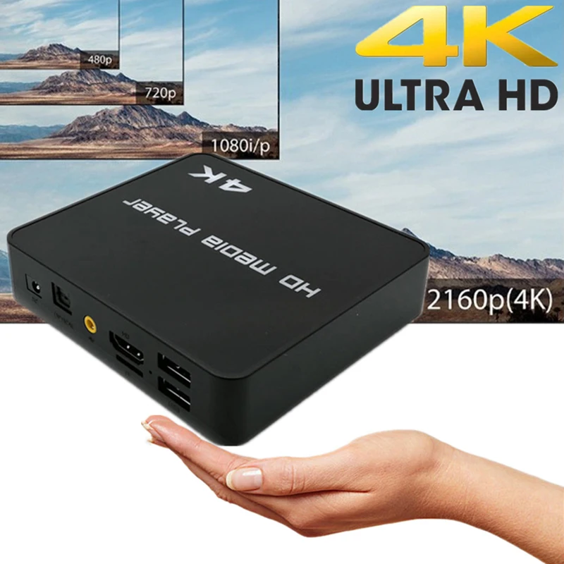 4K-60hz-FULL-HD-Multimedia-Player-HDD-USB-Drive-TF-Card-with-HDMI-AV ...