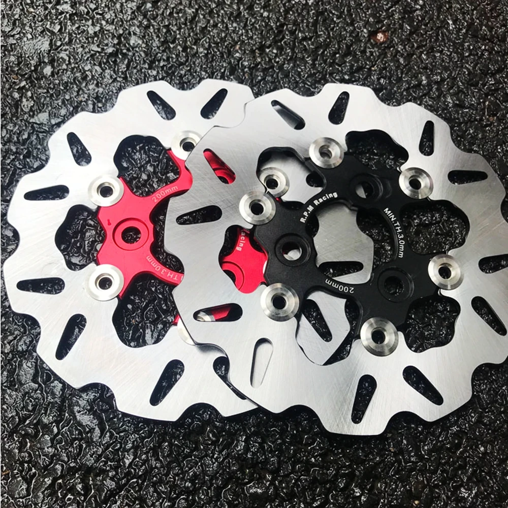 Motorcycle Disc Brake Disc Cnc Motorcycle Universal 200 * 57mm 220 ...