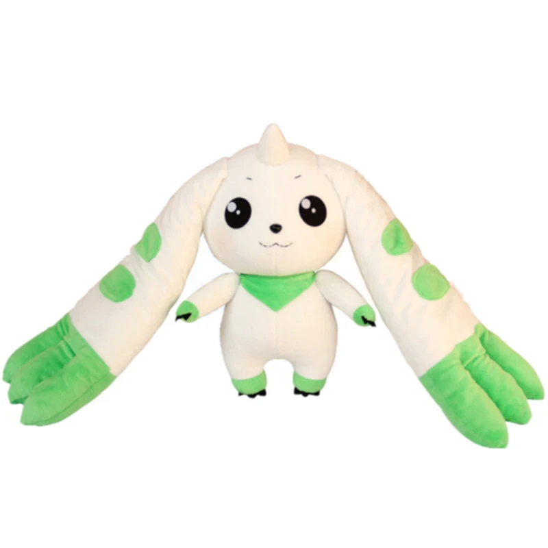 Digimon Adventure Terriermon Plush Toy 32cm Kawaii Cute Anime Plushie ...