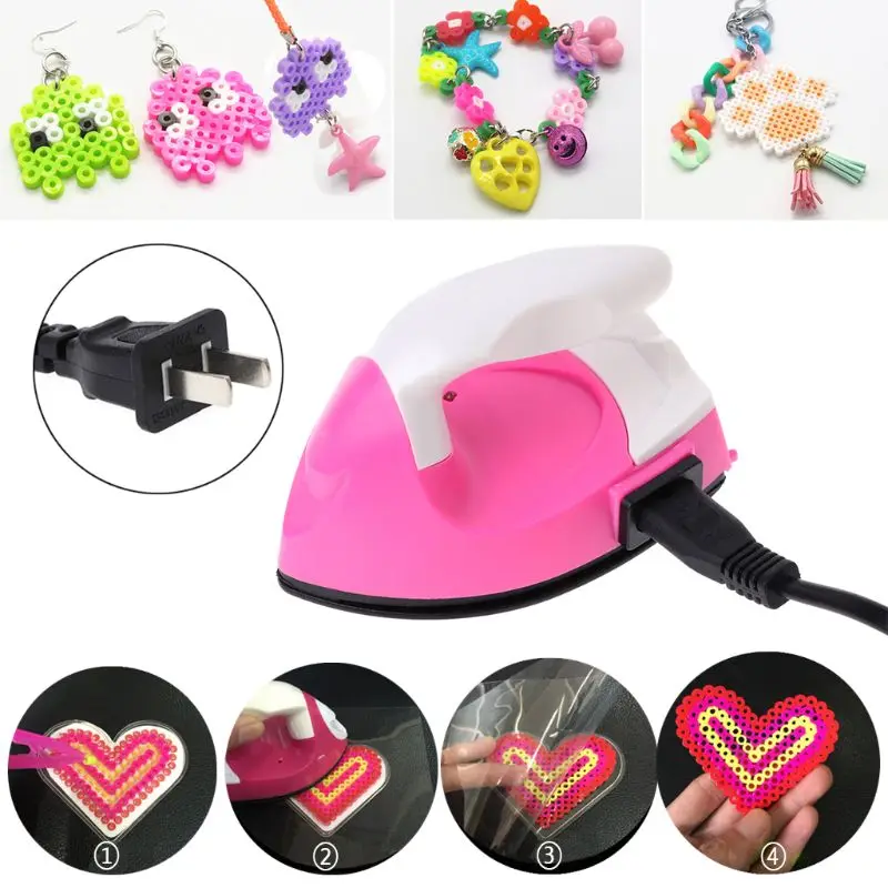 Mini DIY Eectric Iron Patchwork Quilt Image Map Special Cloth Folder ...