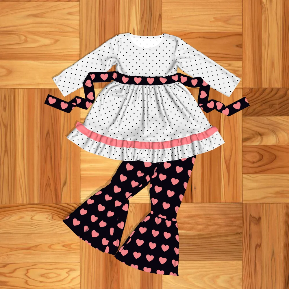 Conice nini/эксклюзивная одежда для малышей; Одежда для девочек; рубашка в полоску с принтом ...