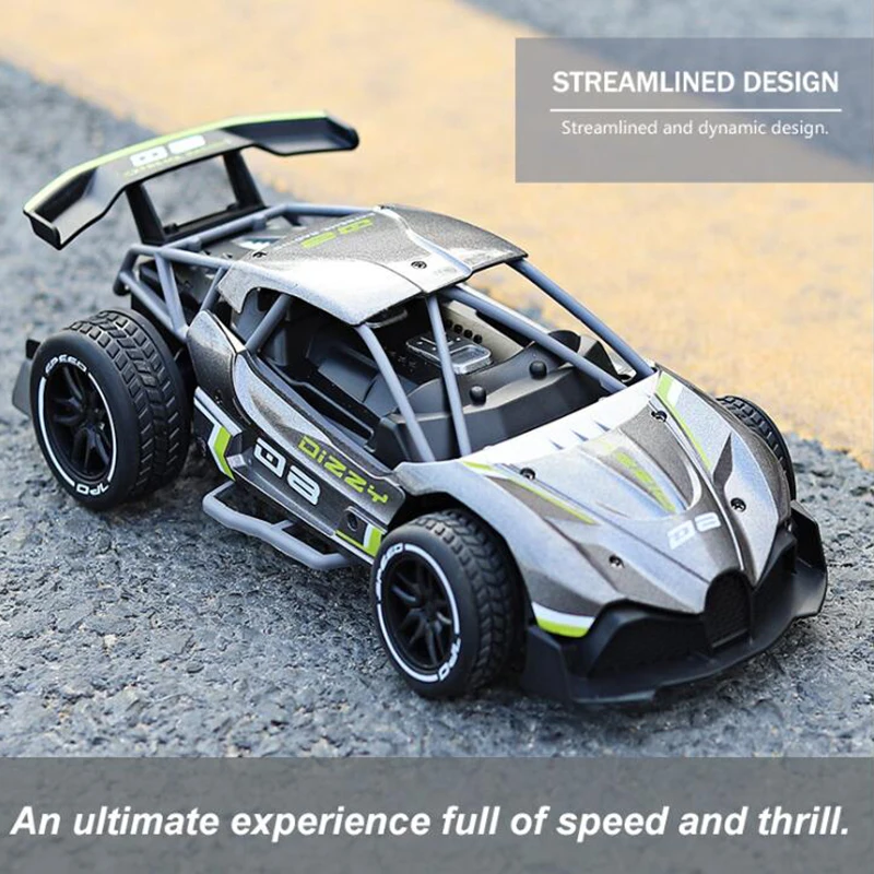 1:16 Alloy RC Racing Car 2WD Driving 15km/h Remote Control Drift ...