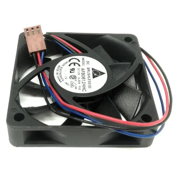 Afb0612hhc 6013 6015 60 * 60 * 13mm 12V 0.30a 3-wire double ball ...