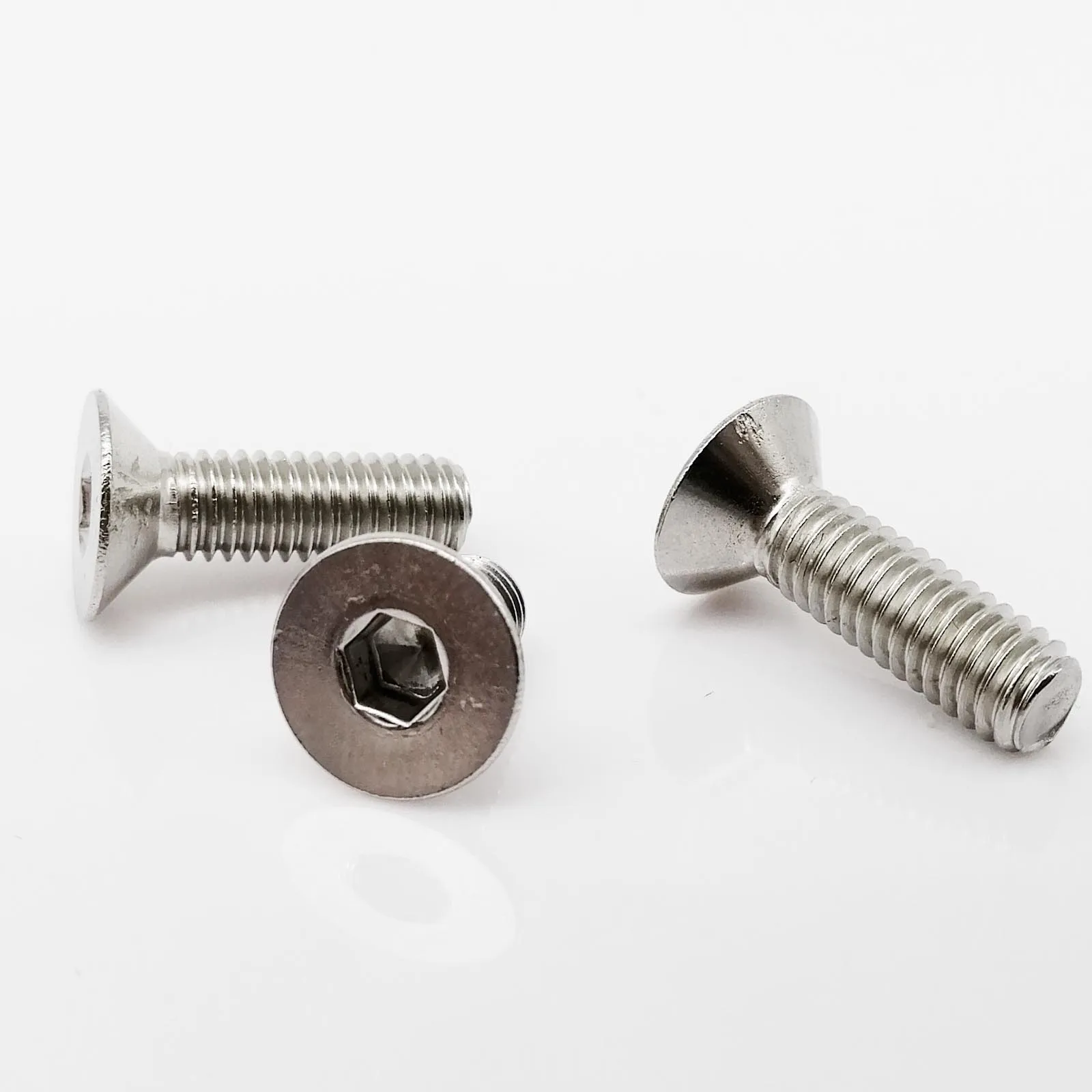 M2 25pcs-3mm -Vis à tête hexagonale en acier inoxydable, 5-10-25-50 ...