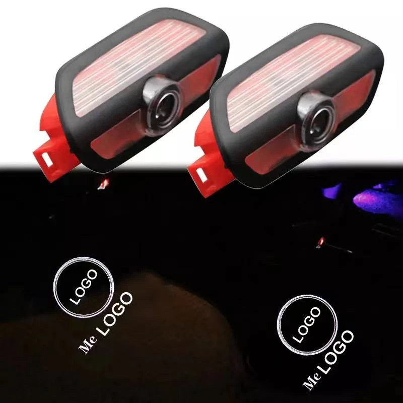 2/4pcs Car Styling Logo Projector Light LED Car Door Welcome Lamp For ...