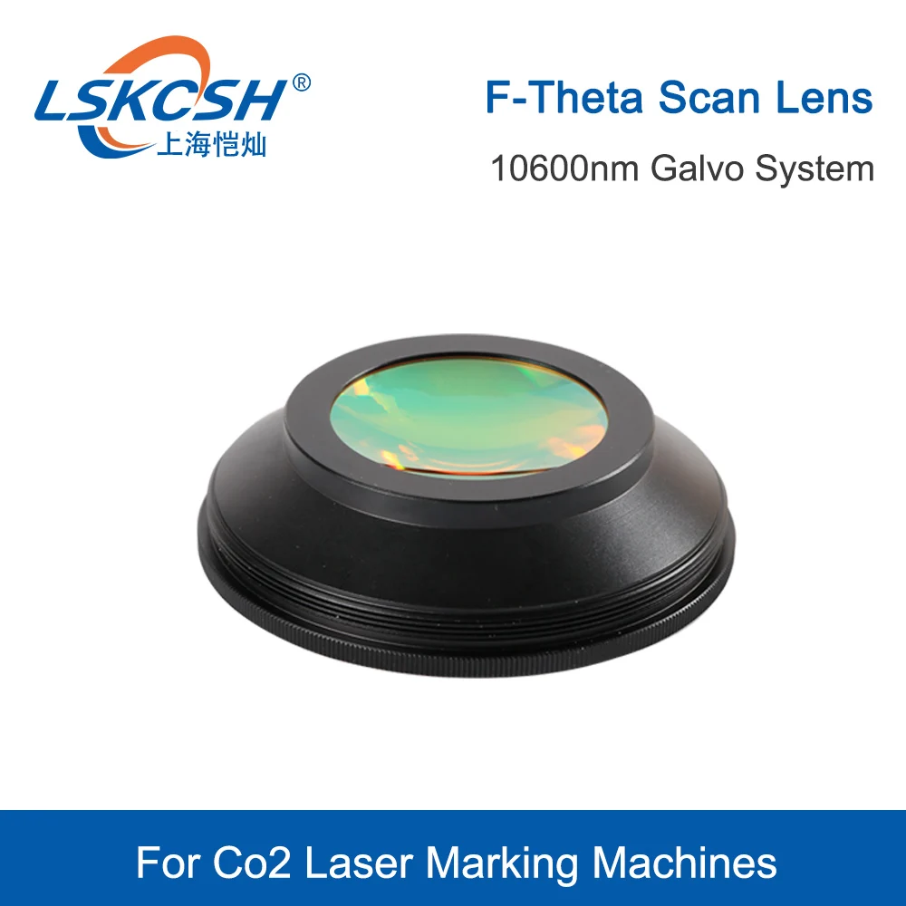LSKCSH Co2 F theta Scan Lens Field Lens 10.6um 10600nm 50x50 600x600 FL63 650mm for Co2 Optical ...