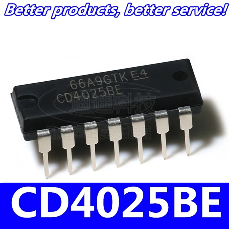 50 개/몫 CD4025 CD4025BE DIP14|Replacement Parts & Accessories| - AliExpress