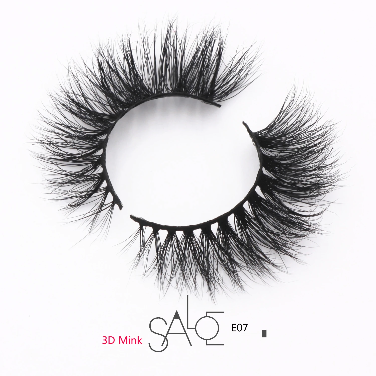False-Eyelashes-Mink-Lash-Sexy-Flared-Lash-Look-Handmade-Full-Stirp ...