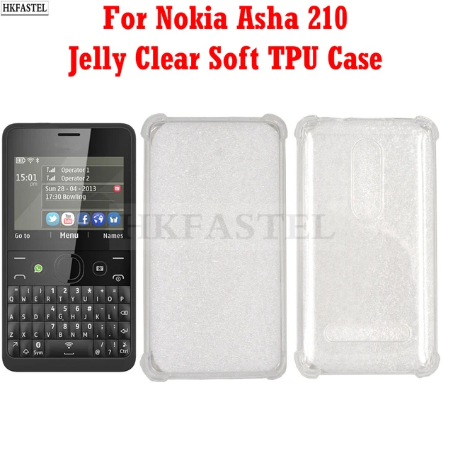 Nokia Asha 210 Black Back