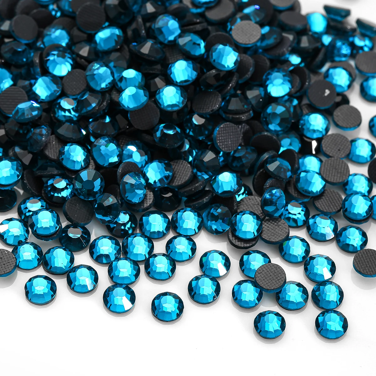 Strass de vidro dmc com parte traseira lisa, strass super brilhante ...