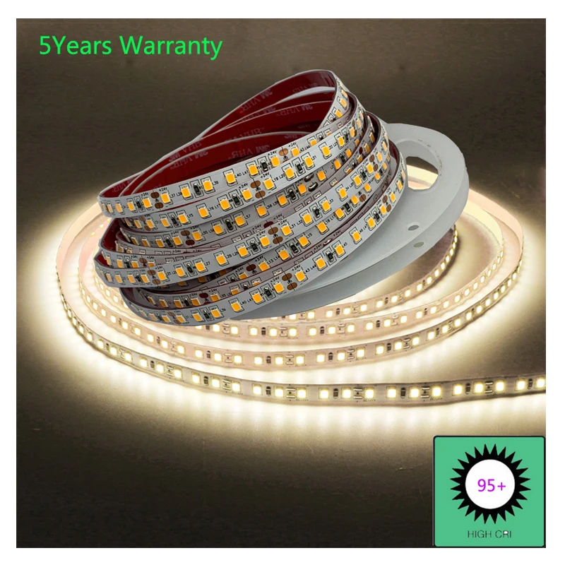 High-CRI-95-LED-Strip-Light-12V-For-Room-24V-White-Cool-White-Warm ...